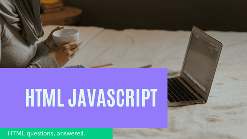 Including JavaScript in your HTML project.